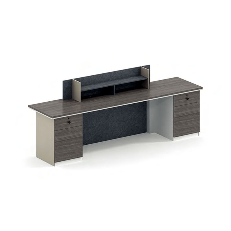 modern MDF custom office reception desk for contemporary office ...