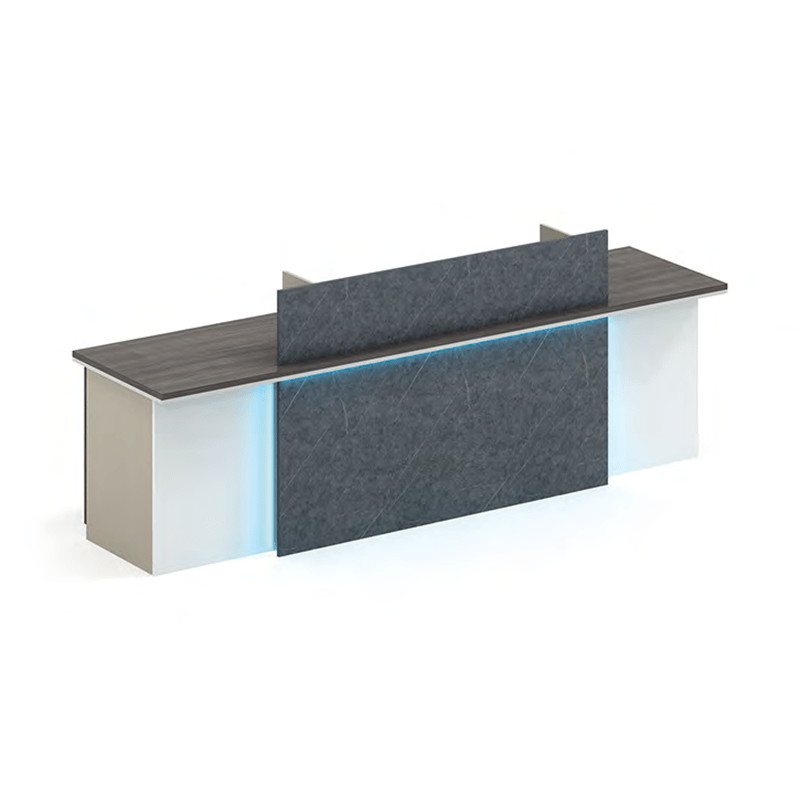 modern MDF custom office reception desk for contemporary office ...